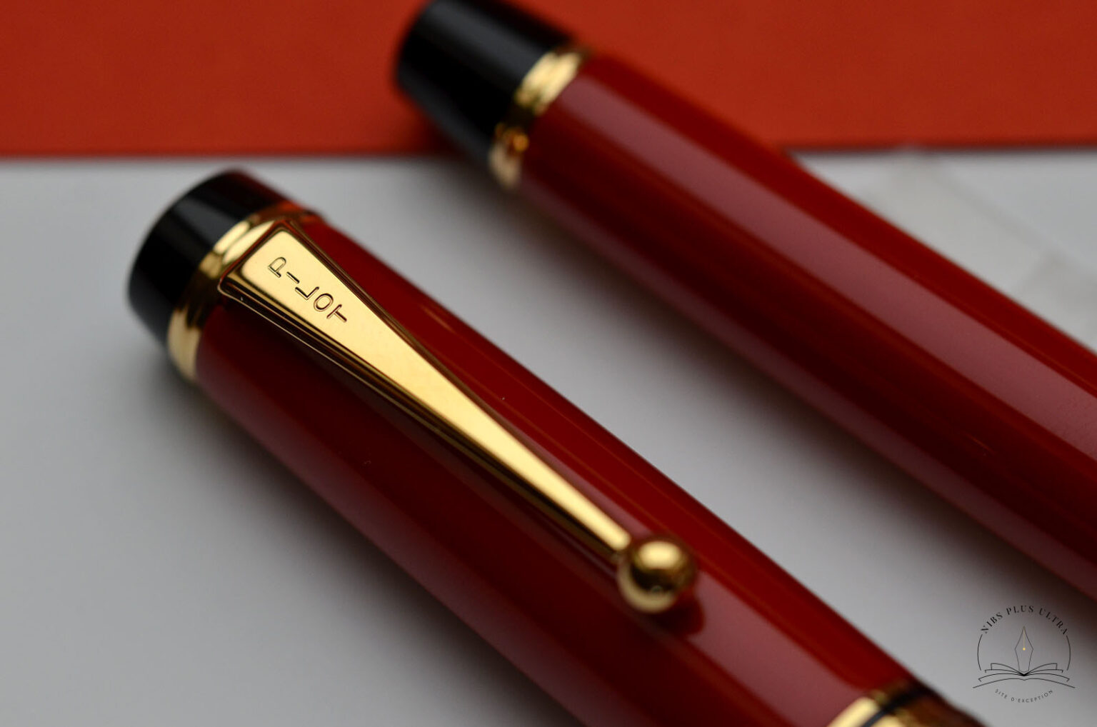 Custom 845 Red Fountain pen by Pilot - Nibs Plus Ultra