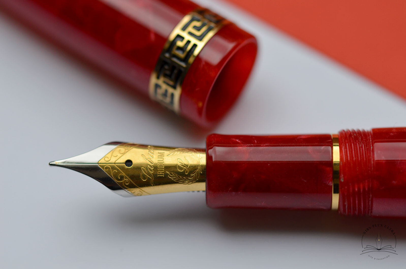 Rosa Passion Red Fountain pen by Laban